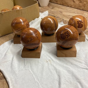 Custom Wooden Baseball - Etsy
