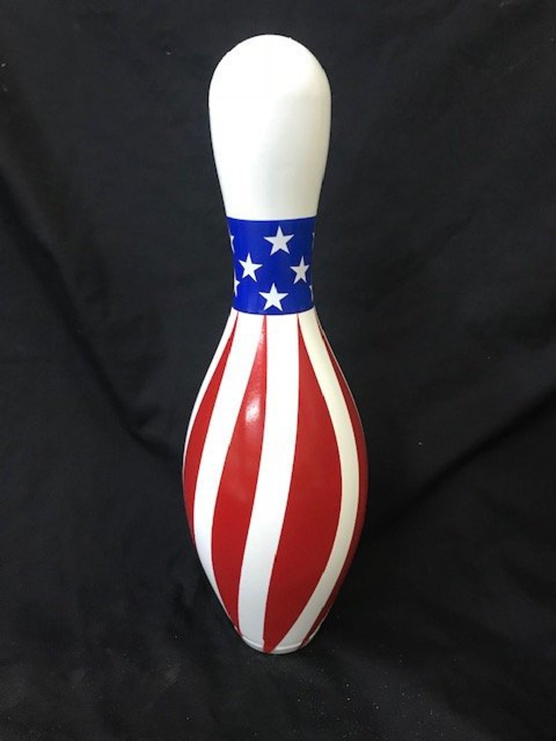 Stars & Stripes Bowling Pin - Etsy