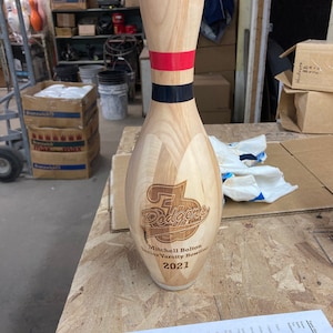 Regulation Bowling Pin Custom Made - Etsy