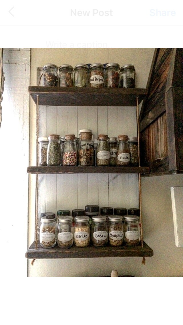 Spice Rack - Etsy