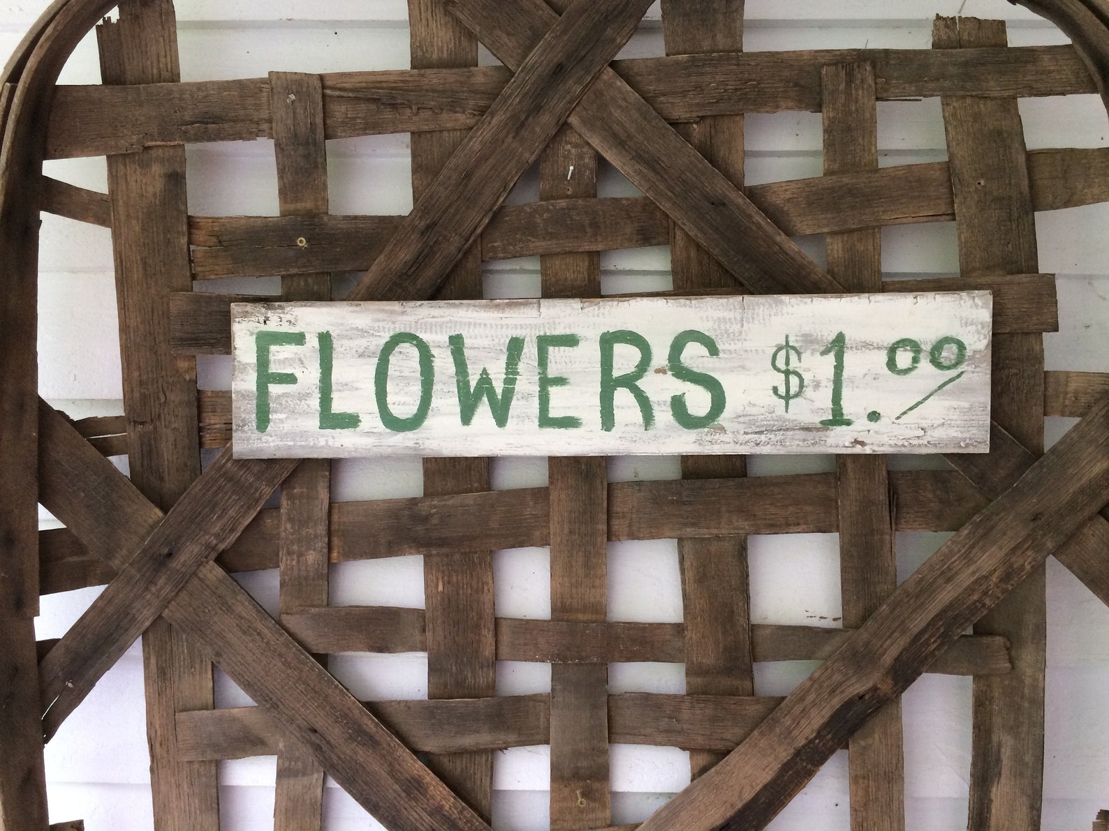 Flowers Sign - Etsy
