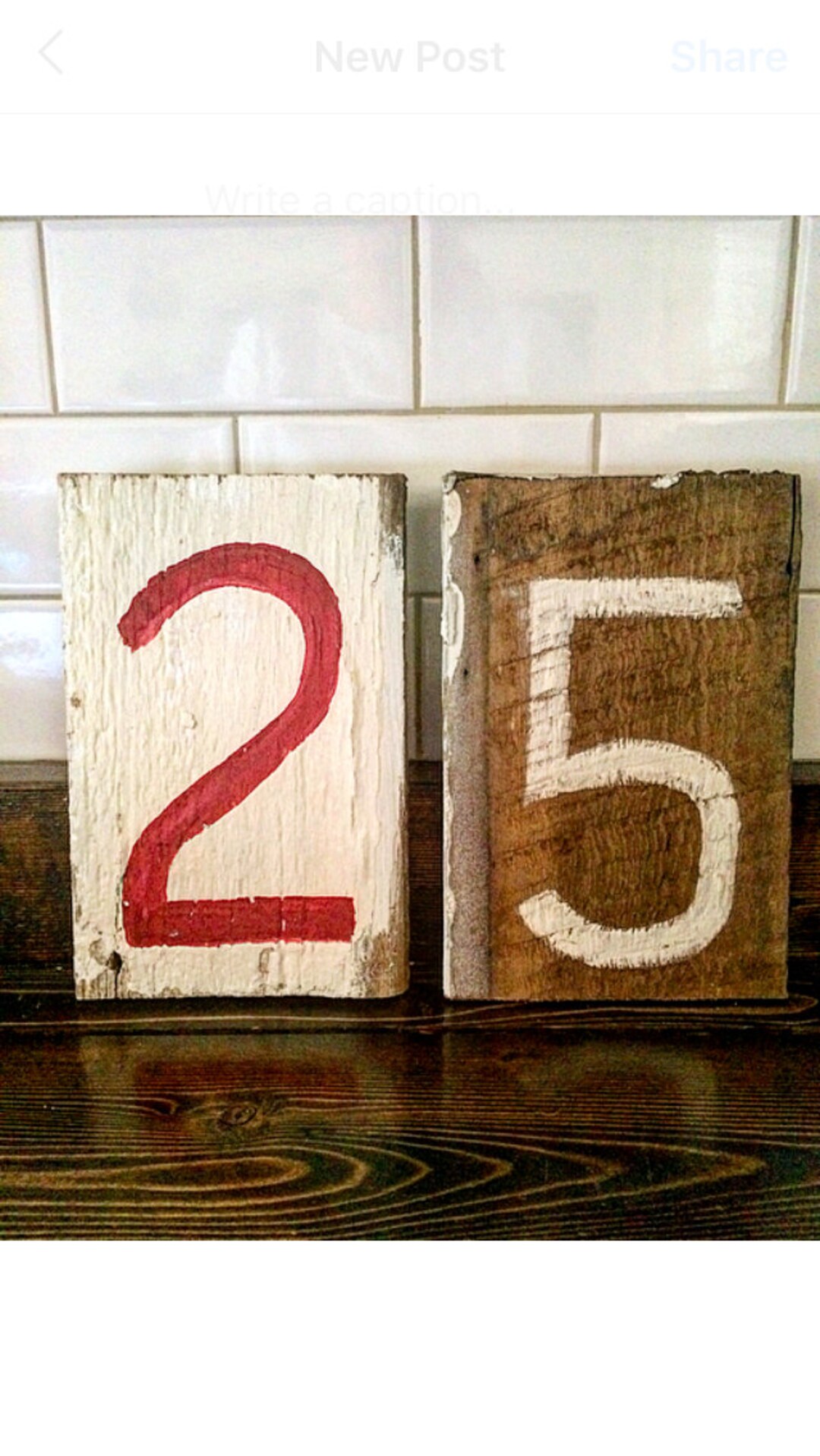 Barn Wood 25 Sign - Etsy