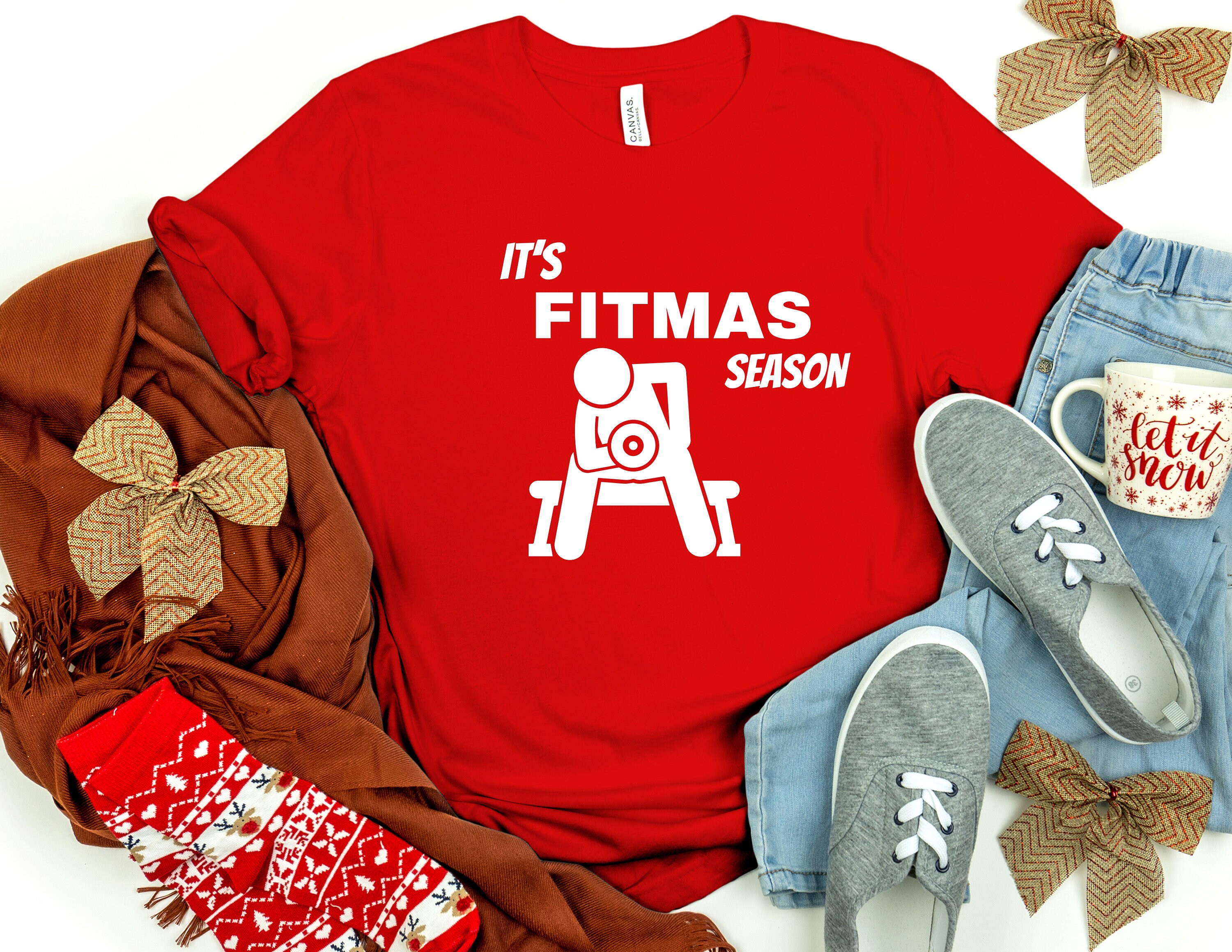Its Fitmas Season SVG File ,christmas Svg, Christmas Shirt Svg, Fitmas ...