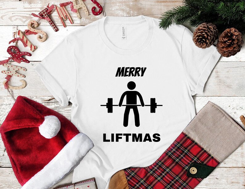 Merry Liftmas Deadlift SVG File ,christmas Svg, Christmas Shirt Svg ...