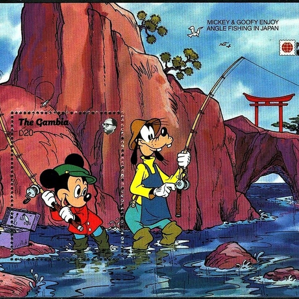 Goofy Fishing Svg - Etsy