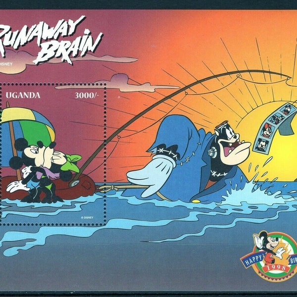Mickey Mouse Runaway Brain - Etsy