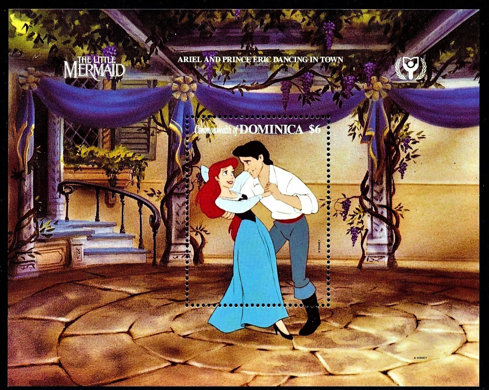 The Little Mermaid Ariel And Eric Dancing