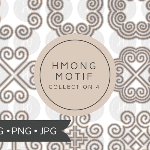 Hmong Design Hmong Pattern 6 Hmong SVG Hmong Ethnic | Etsy
