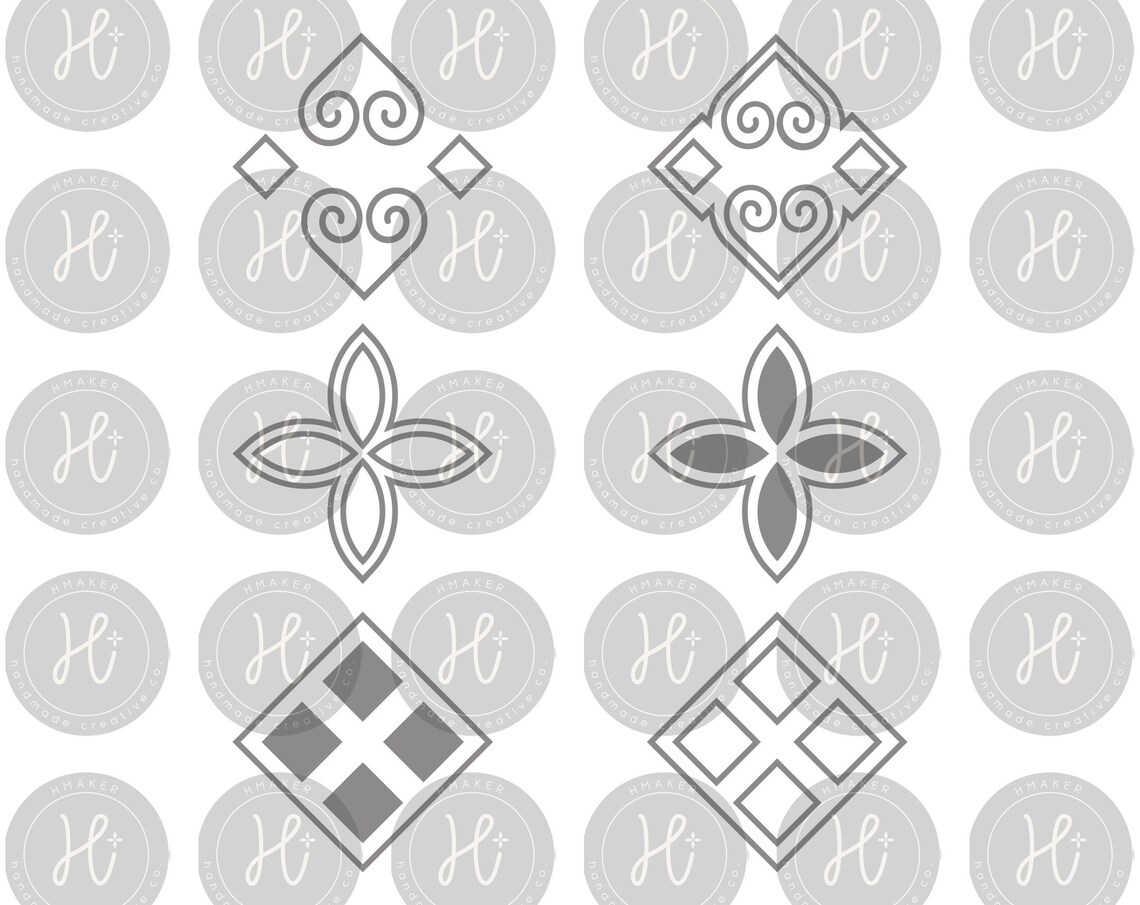 Hmong Motif SVG 37 Piece Bundle Hmong Pattern for T-shirt - Etsy
