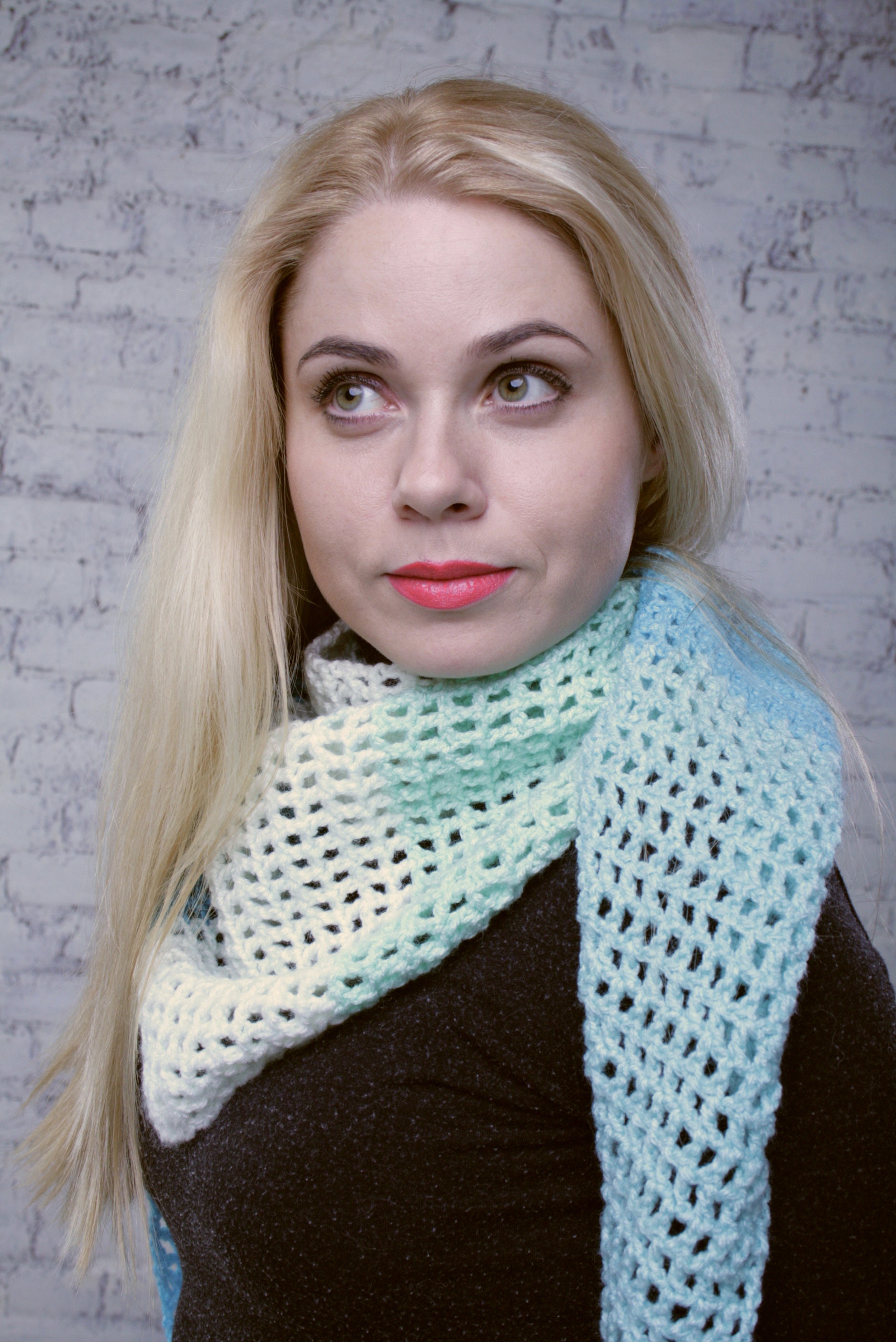 Acrylic Crochet Shawl Simple Pattern - Etsy