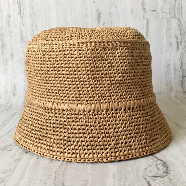 Raffia Sun Hat - Etsy