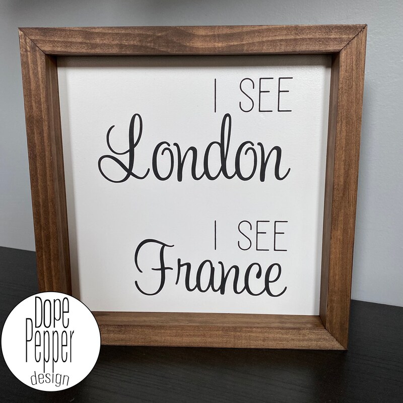 I See London I See France - Etsy