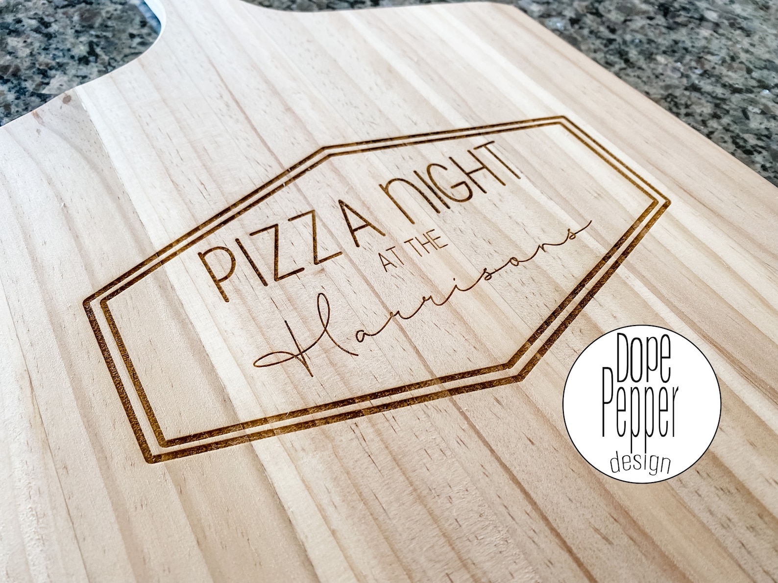 Pizza Night Personalized Pizza Peel Custom Name Pizza Board - Etsy