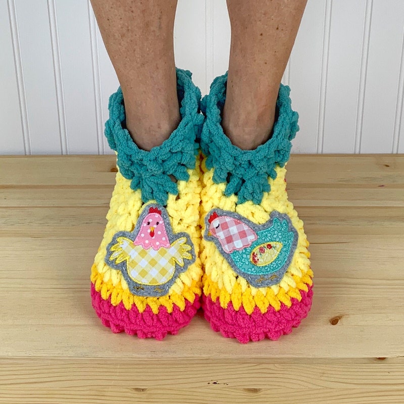 Animal Slippers - Etsy