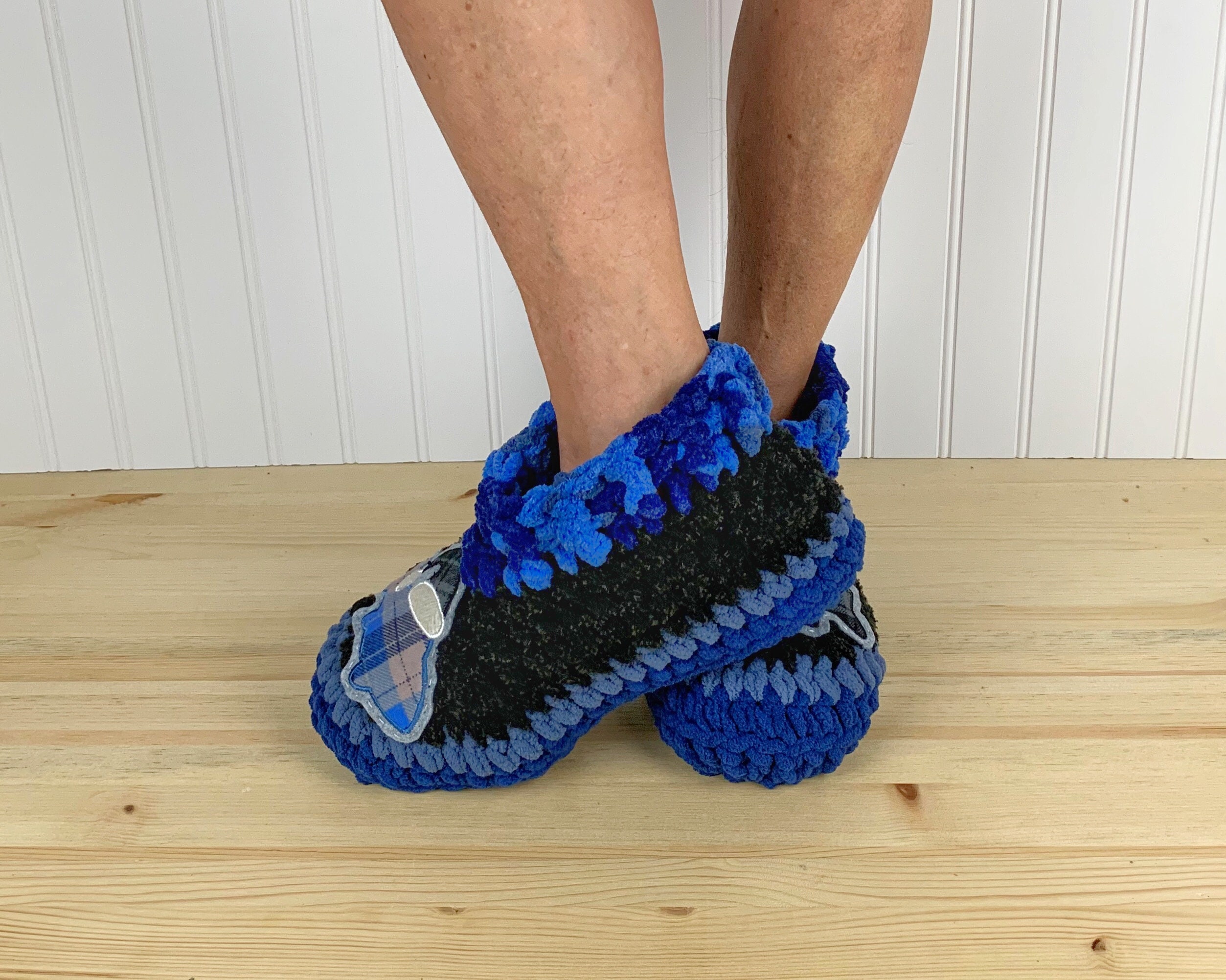 Pantoufles SNUGGLY FISH Chaussettes de pantoufles chenille - Etsy Canada