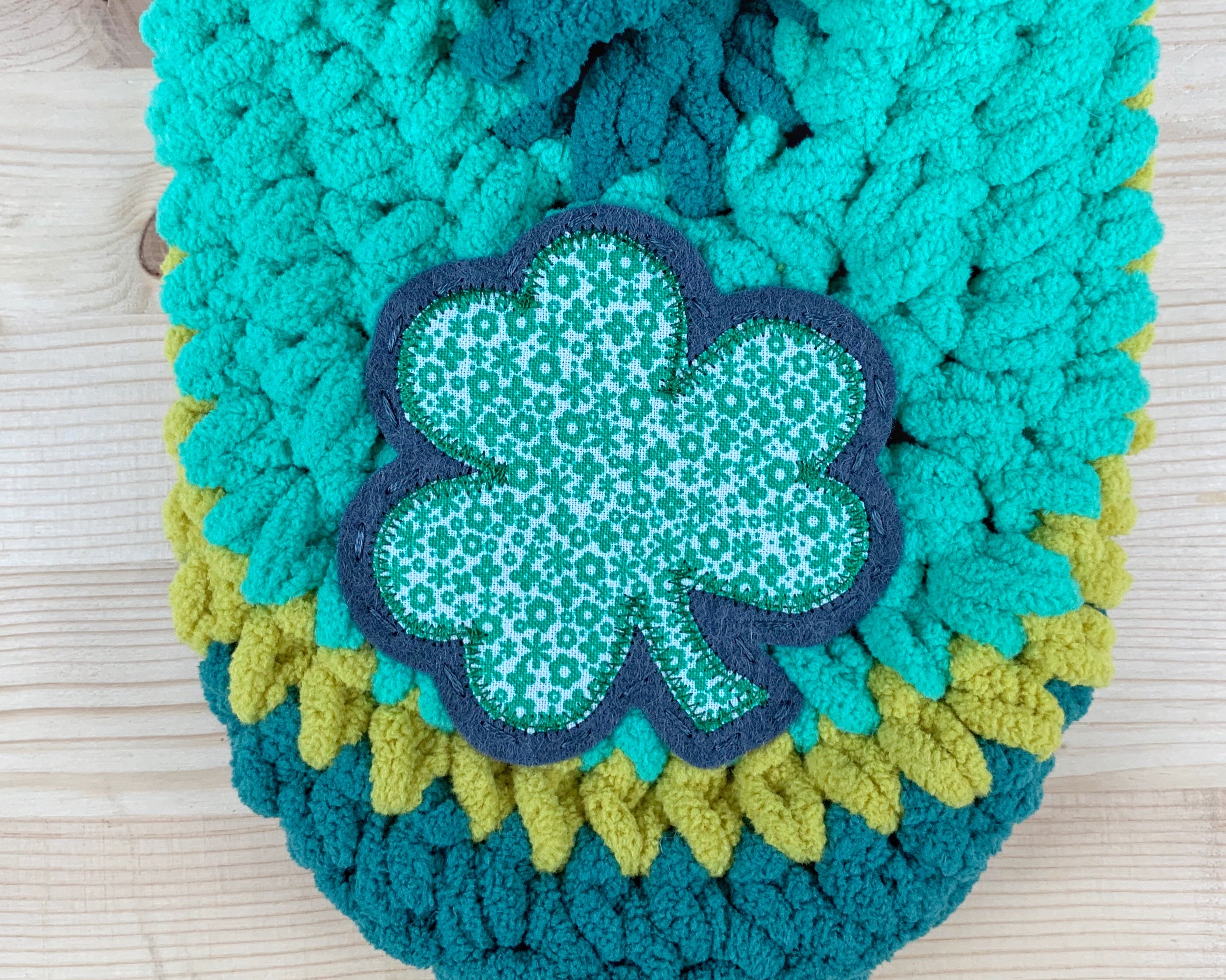 Shamrock Slippers - Cozy Chenille Slipper Socks - St. Patrick's Gift ...