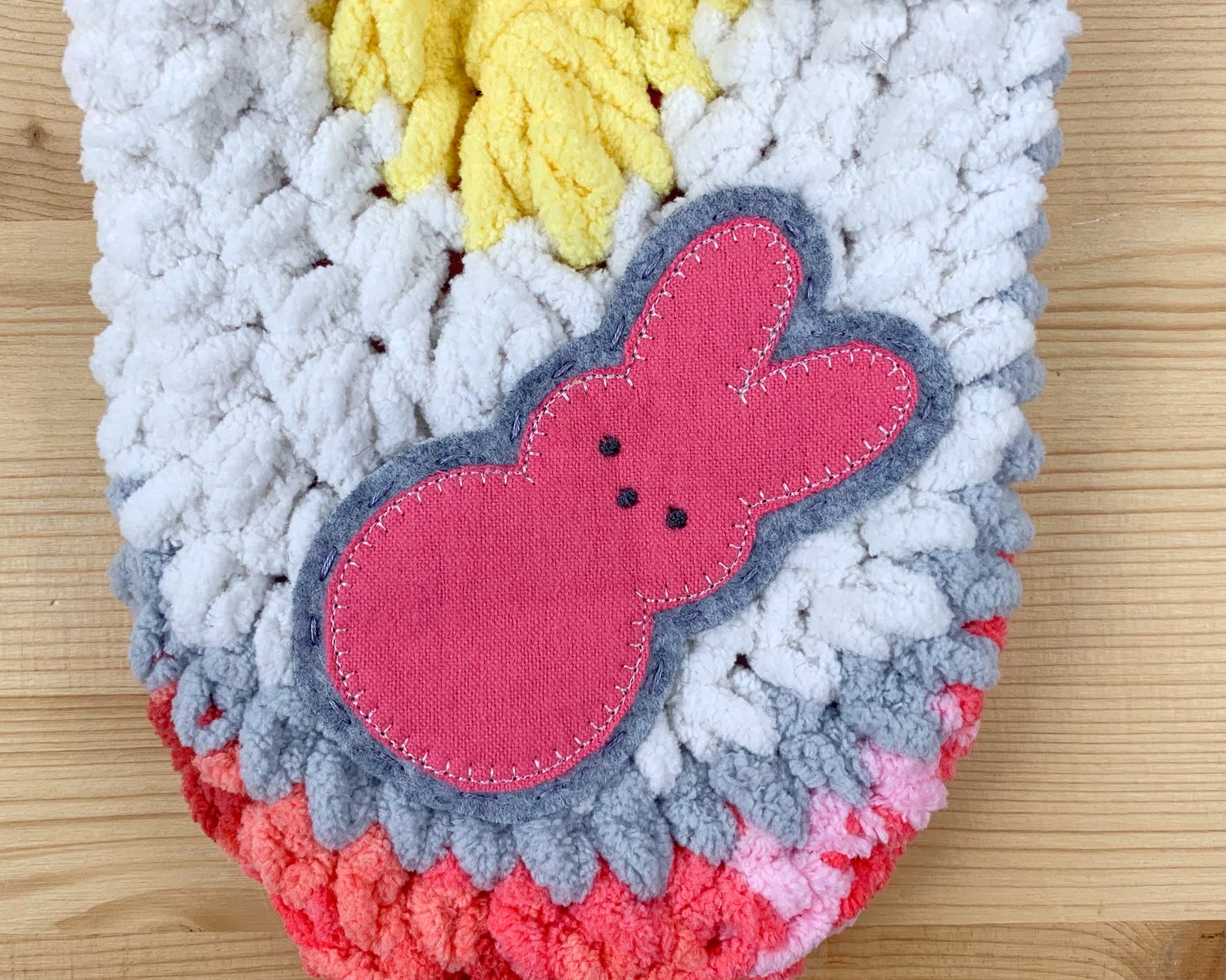Cute EASTER PEEPS Slippers Pink & Yellow Fuzzy Slippers - Etsy