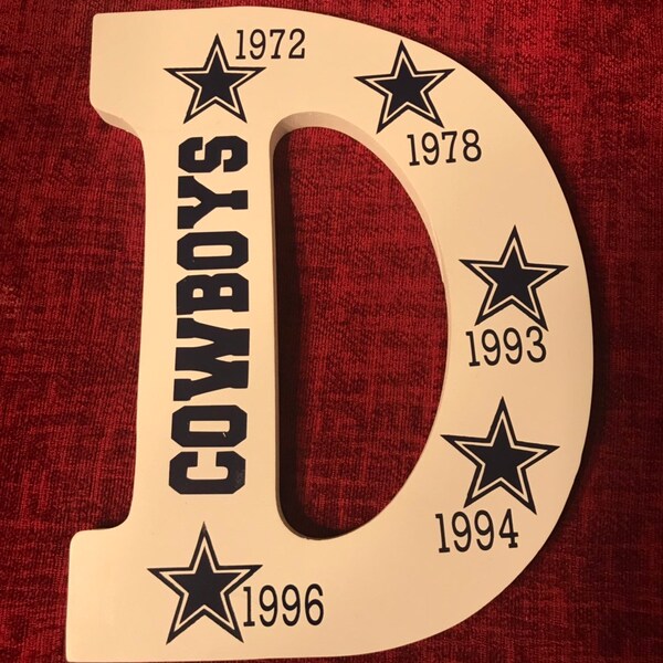 Dallas Cowboys Letters Svg - Etsy