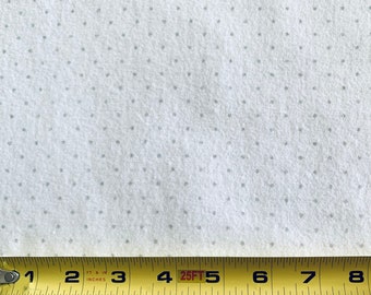 White Flannel Fabric - Etsy