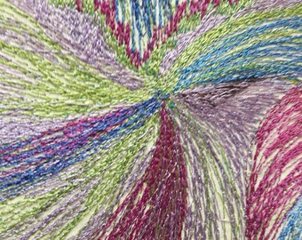 Embroidery on canvas | Etsy