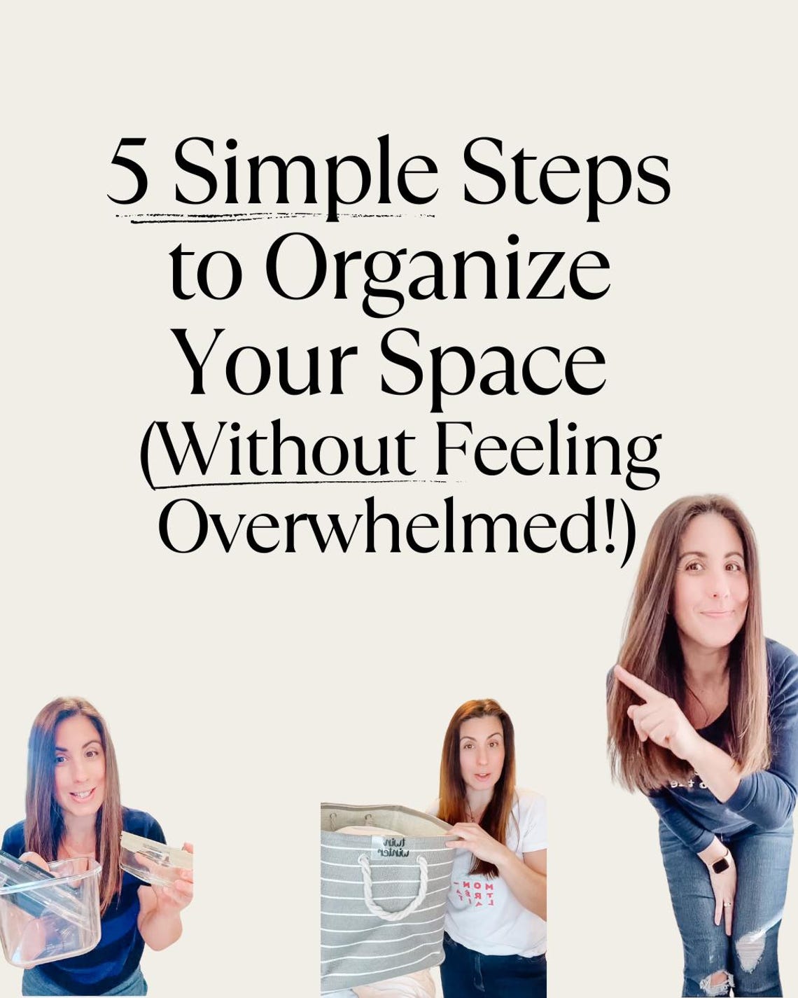 5 Simple Steps to Organize Your Space – Decluttering and Home ...