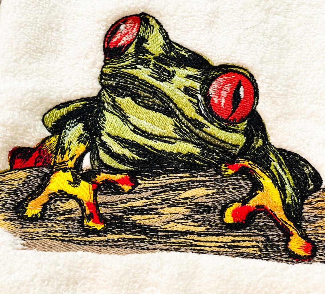 Frog Towel Set //gifts // Bath Towel Set // House Warming Gift - Etsy