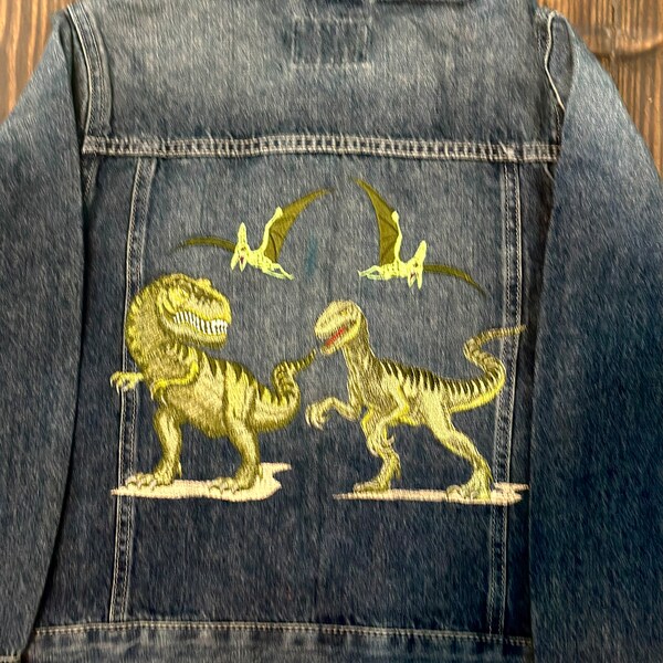 Dinosaur Jacket - Etsy