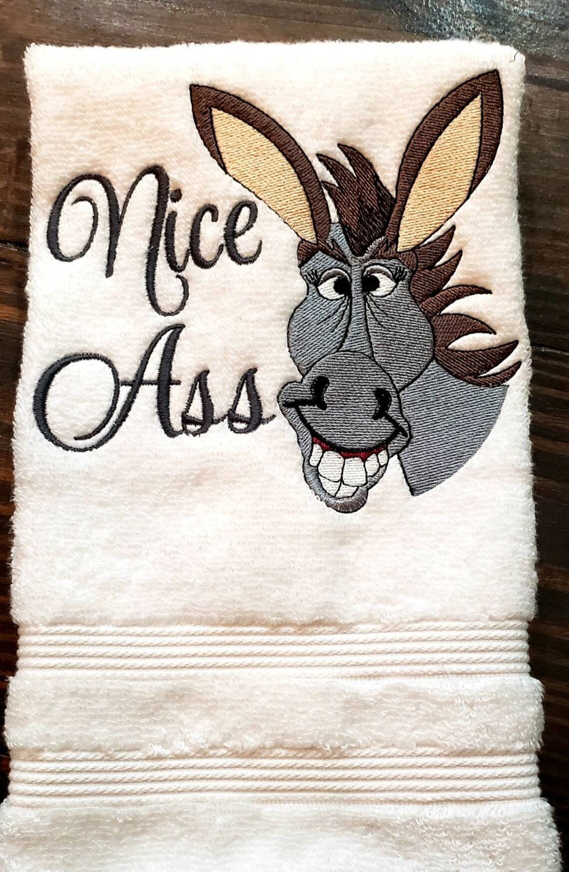 Donkey Towel Set // Wedding Gift // Bath Towel Set // House | Etsy