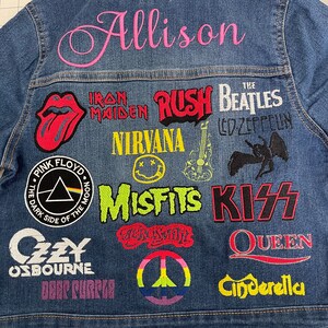Personalized Kids Rock & Roll Jacket // Kids Jackets // Kids Jacket ...