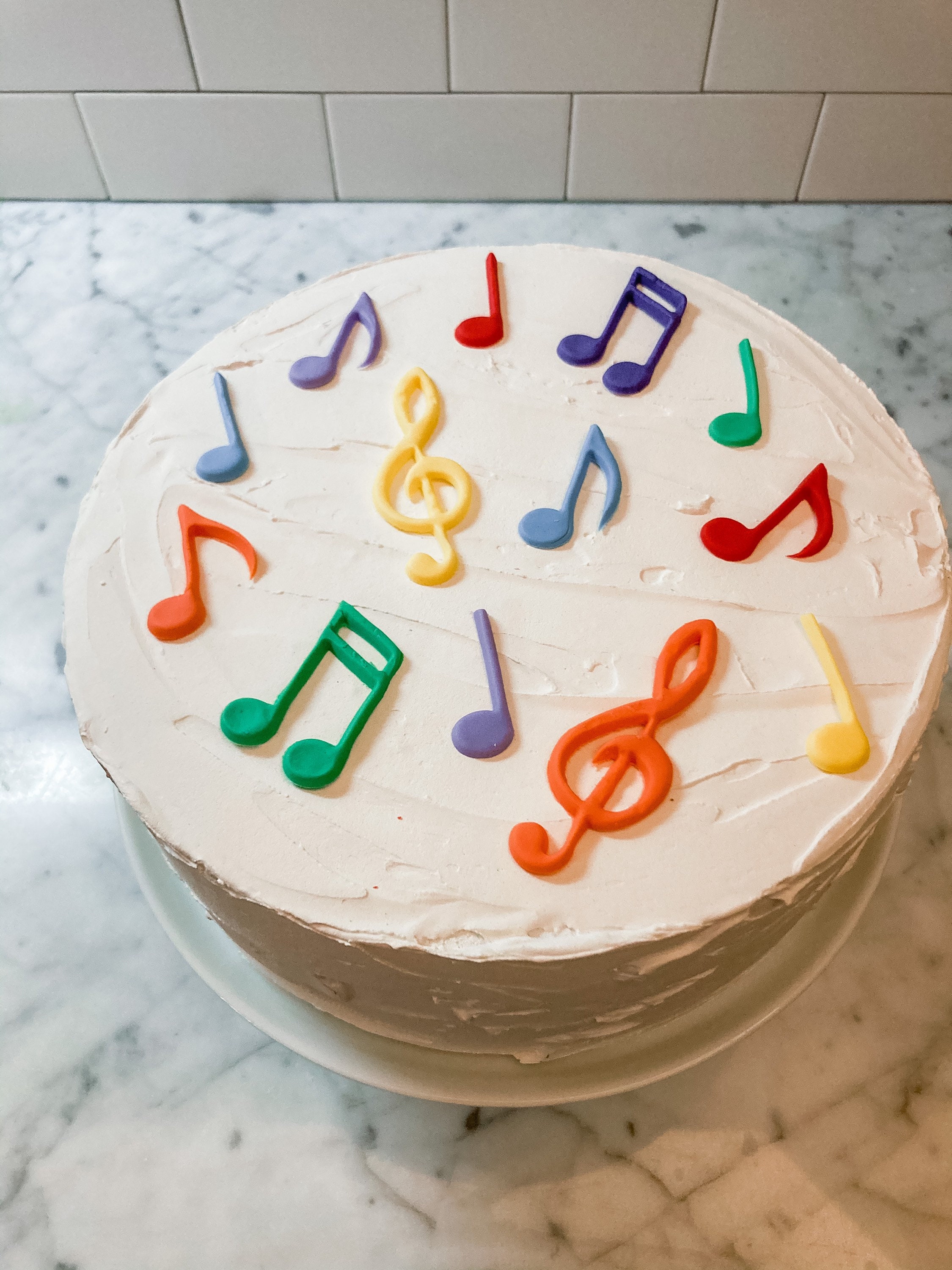 Fondant Music Notes Fondant Cupcake and Cake Topper Edible - Etsy