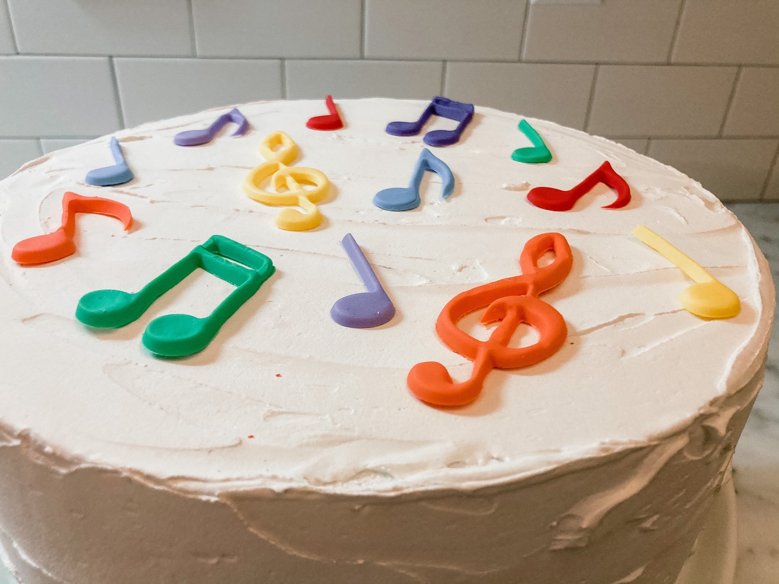 Fondant Music Notes Fondant Cupcake and Cake Topper Edible - Etsy
