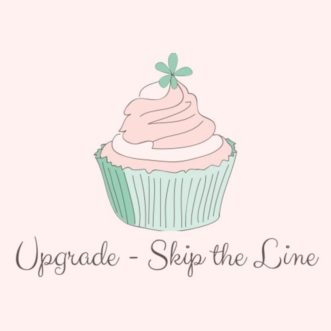 Skip the Line- Custom Cake Topper, Custom Cupcake Toppers, Fondant Cake ...