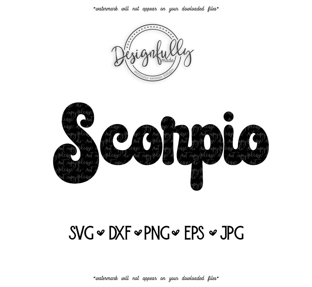Scorpio SVG, Scorpion Sign, Zodiac Sign, Horoscope, Astrology, October ...