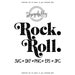 Rock & Roll SVG, Concert Shirt, Music Festival, Cutting File - Etsy