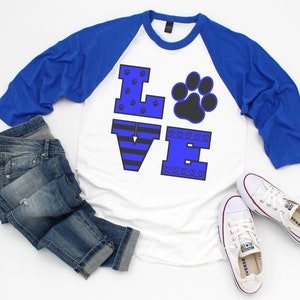 Paw SVG, Paw Print, School Mascot, School Spirit, Panthers, Lions ...