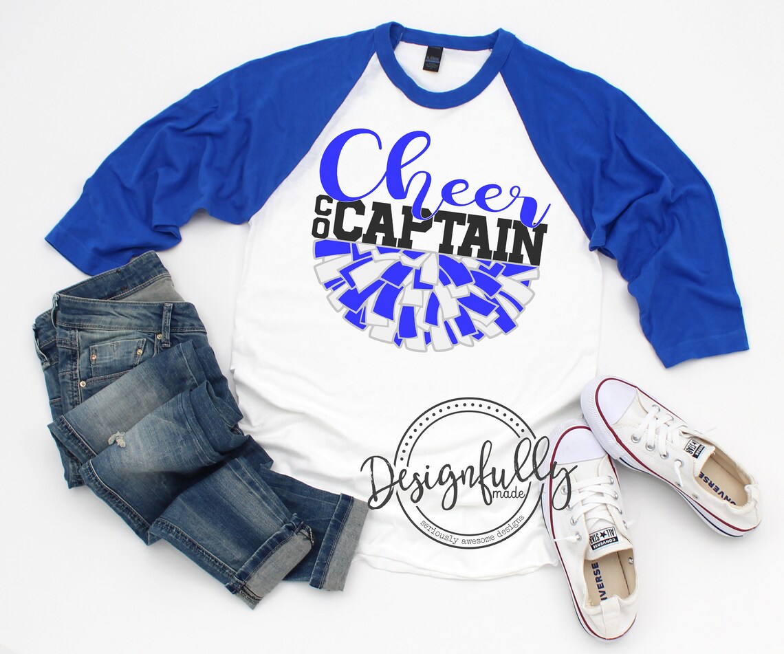 Cheer Co-captain Cheerleader Cheer Captain Cheer Mom Cheer - Etsy