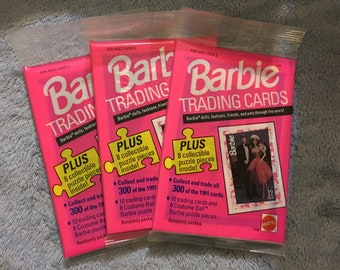 Barbie trading cards | Etsy