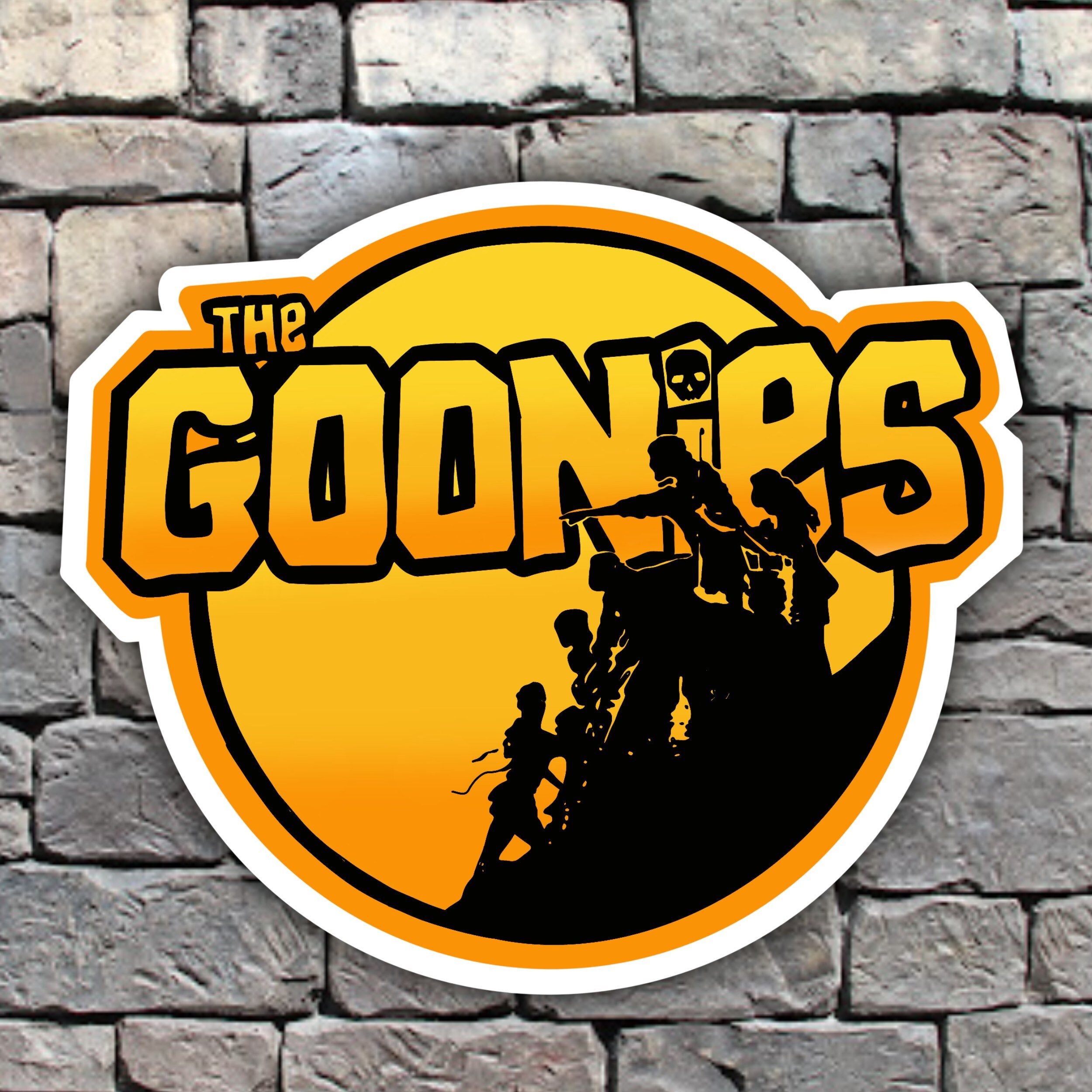 Goonies Sticker Goonies Decal Goonies Window Cling Goonies | Etsy
