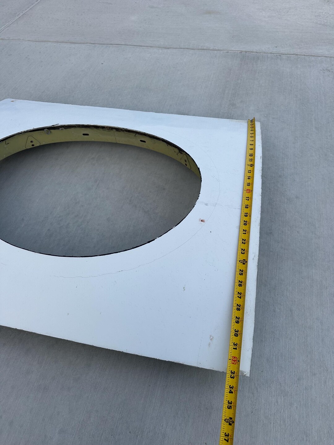 Gulfstream Fuselage Window Port. Aircraft Skin Table Pilot Gift Desk ...