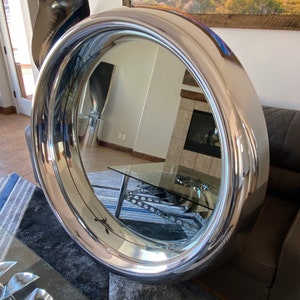 Huge Aircraft Jet Engine Inlet Mirror. Pilot Gift Desk Model Captain ...