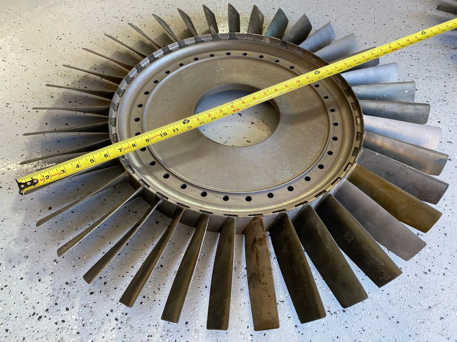 Boeing B-52 Titanium Jet Engine Disk. Art Mirror Table Coffee - Etsy