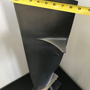 HUGE Boeing 737 Titanium Jet Engine Fan Blade. Display Pilot Gift Desk ...