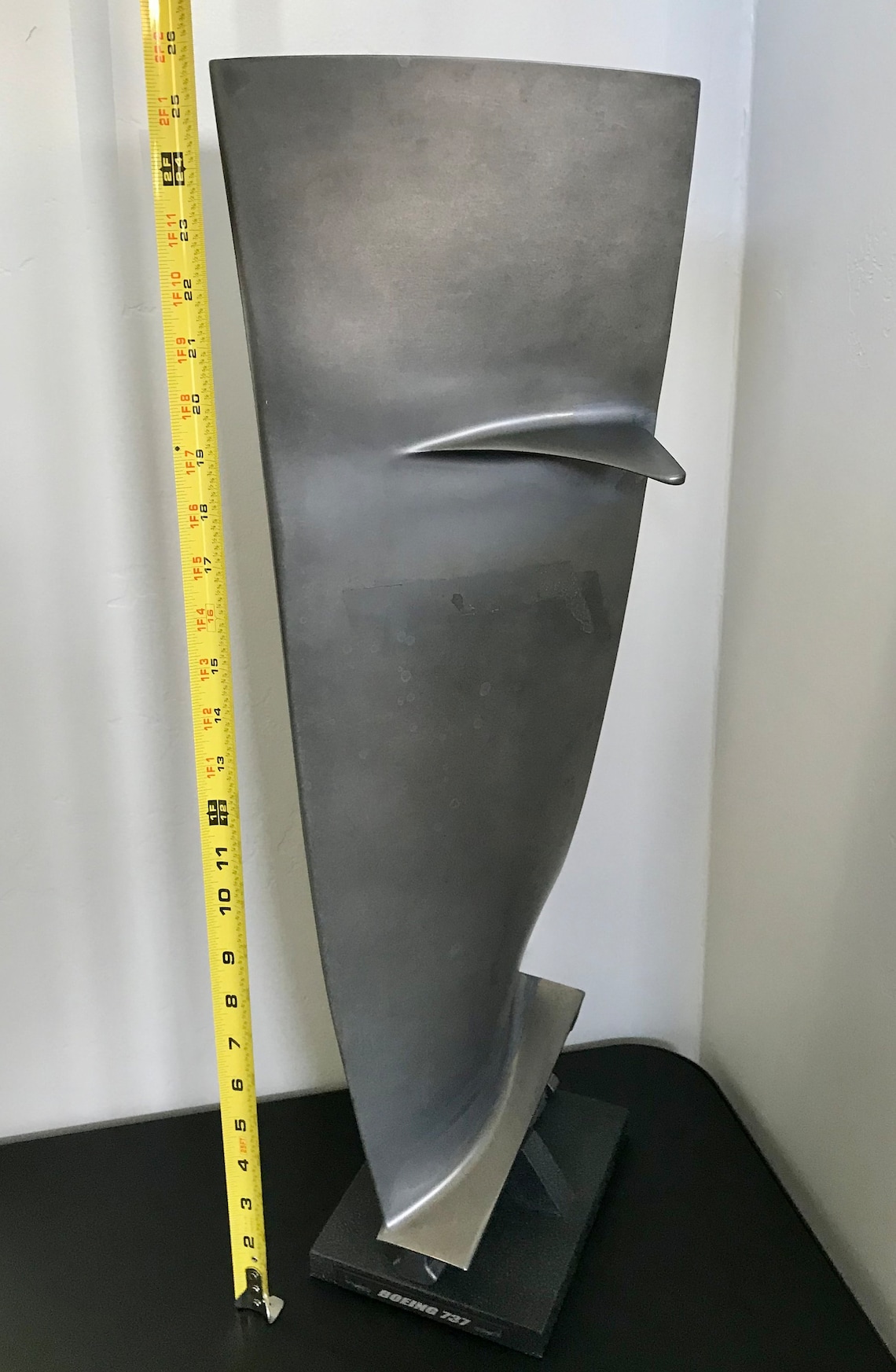 HUGE Boeing 737 Titanium Jet Engine Fan Blade. Display Pilot - Etsy
