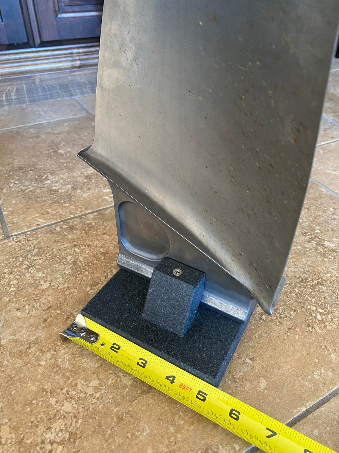 CF6 Boeing 747 Huge Titanium Jet Engine Fan Blade Display. | Etsy