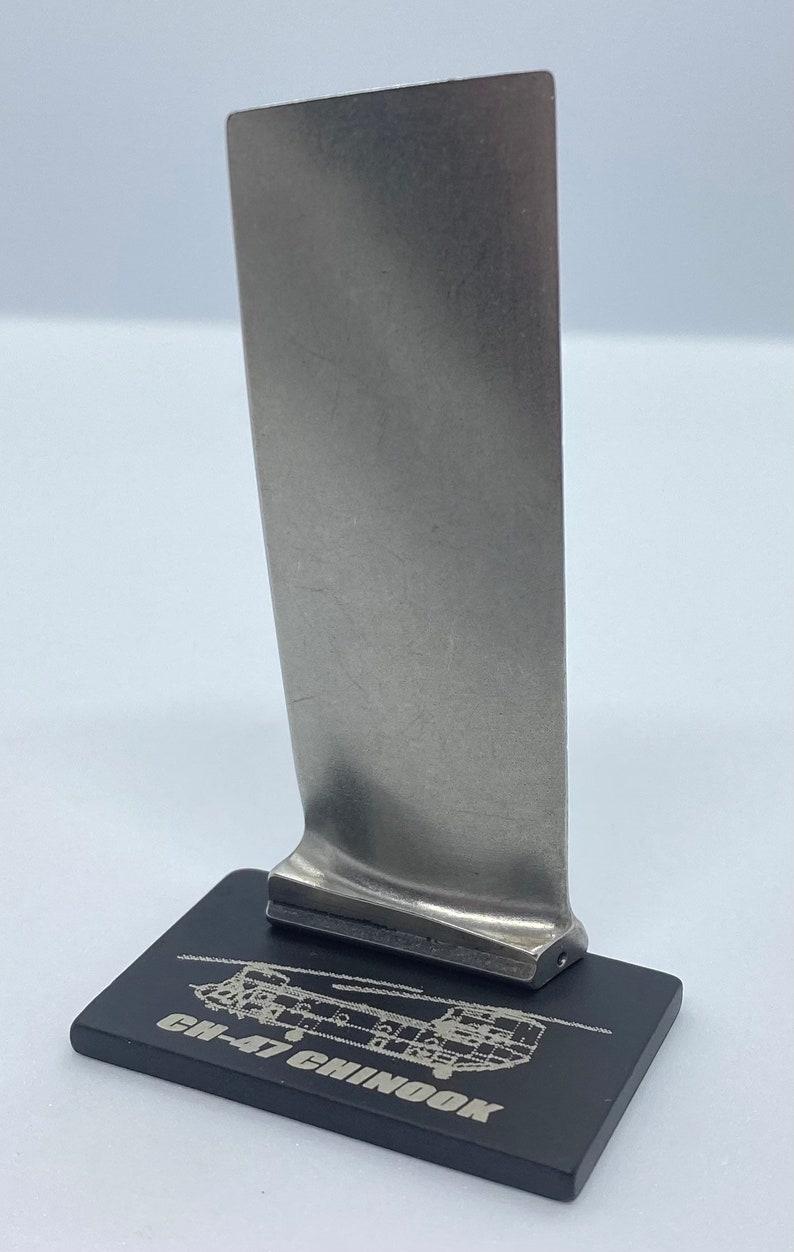 CH-47 Chinook Helicopter Turbine Engine Blade Display. - Etsy