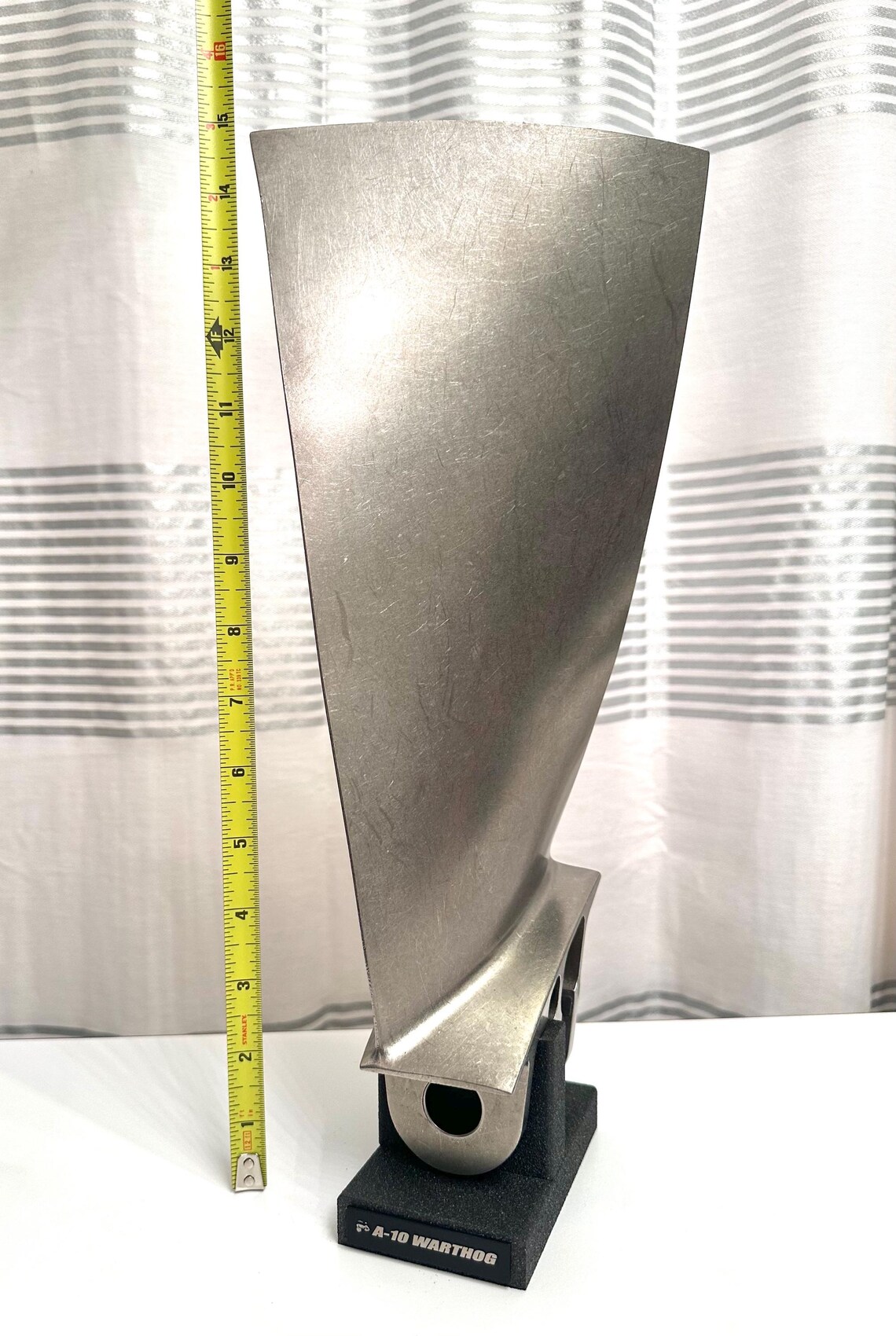 A-10 Warthog Tank Killer 1st Stage Jet Engine Fan Blade Display Desk ...