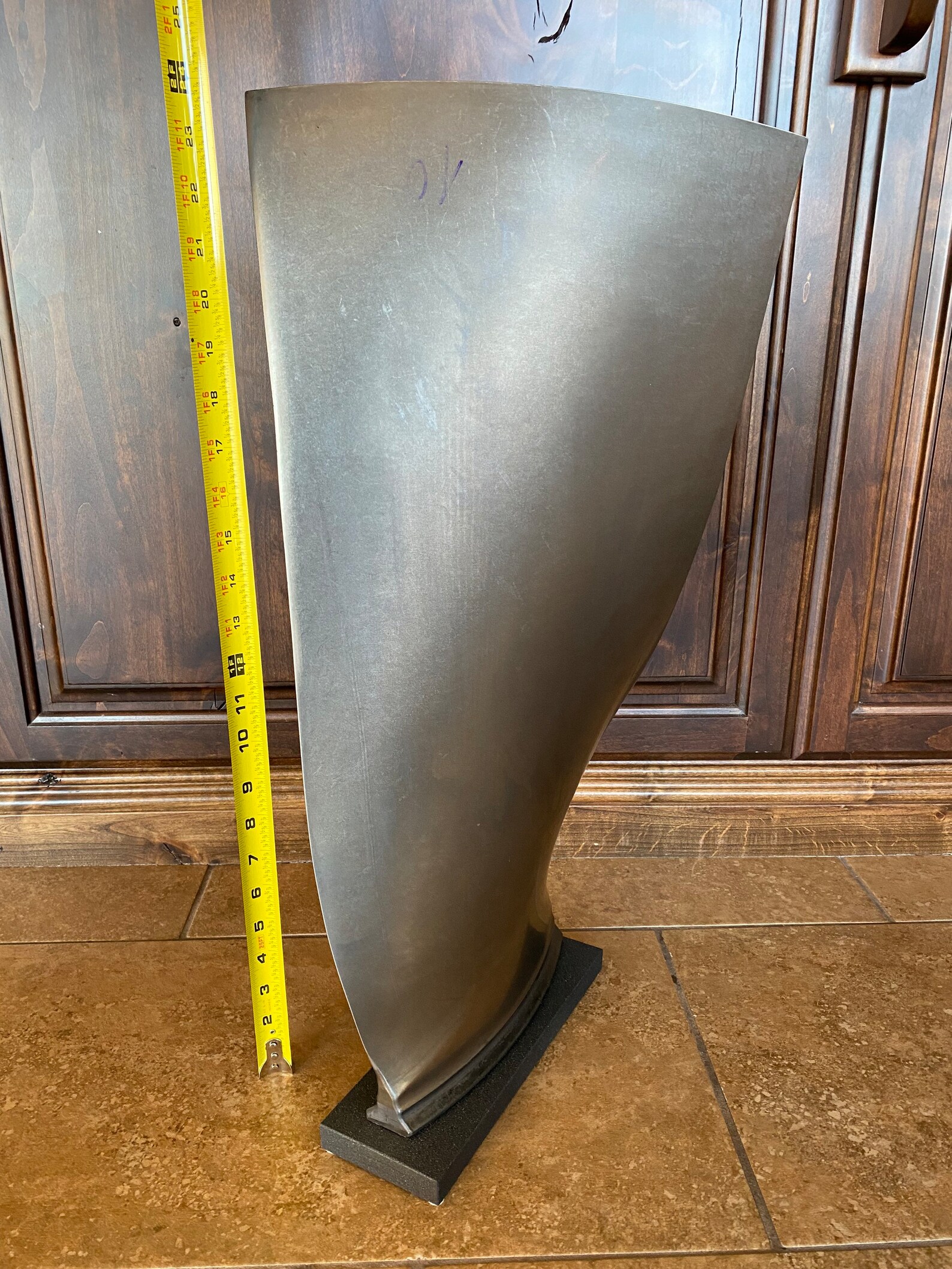 HUGE Airbus A-319 A-320 Titanium Jet Engine FAN Blade. Pilot - Etsy