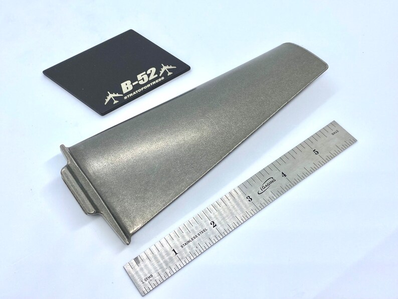Boeing B-52 3rd Stage Jet Turbine Engine Blade Display. USAF - Etsy