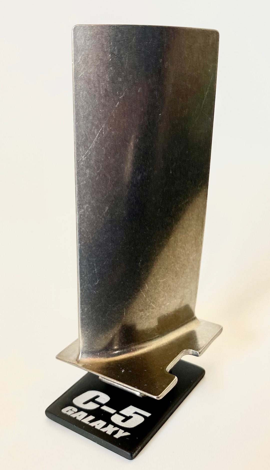C-5 Galaxy Jet Engine Blade Display. Desk Model Pilot Gift Art - Etsy