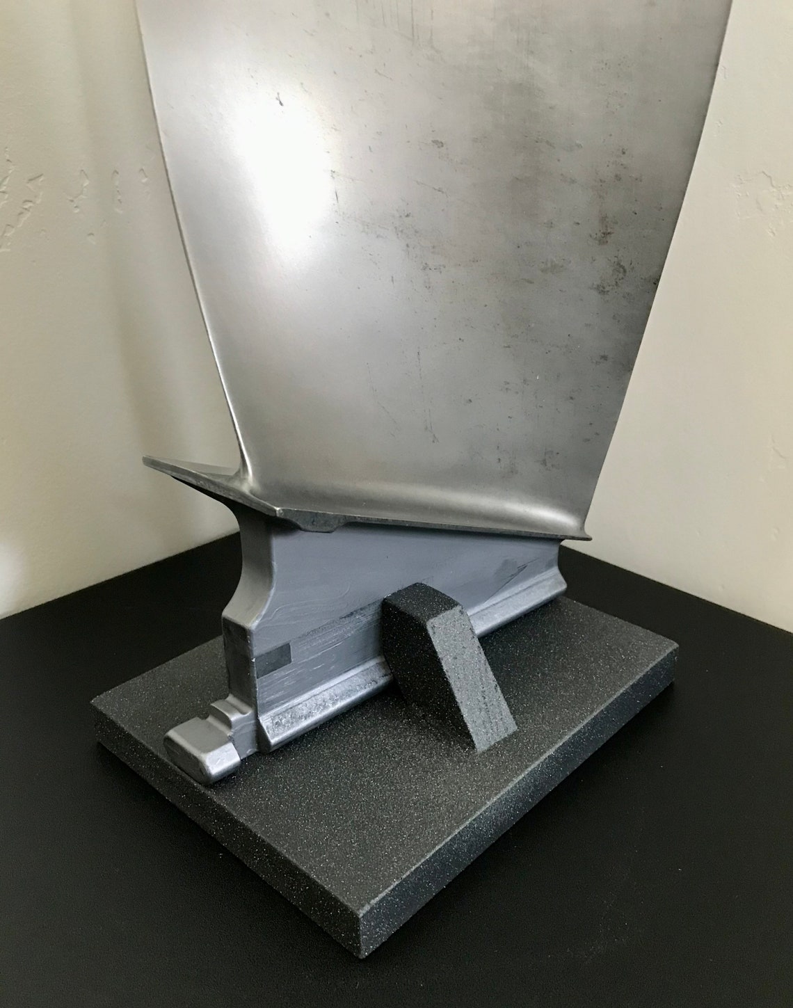 HUGE Boeing 737 Titanium Jet Engine Fan Blade. Display Pilot - Etsy